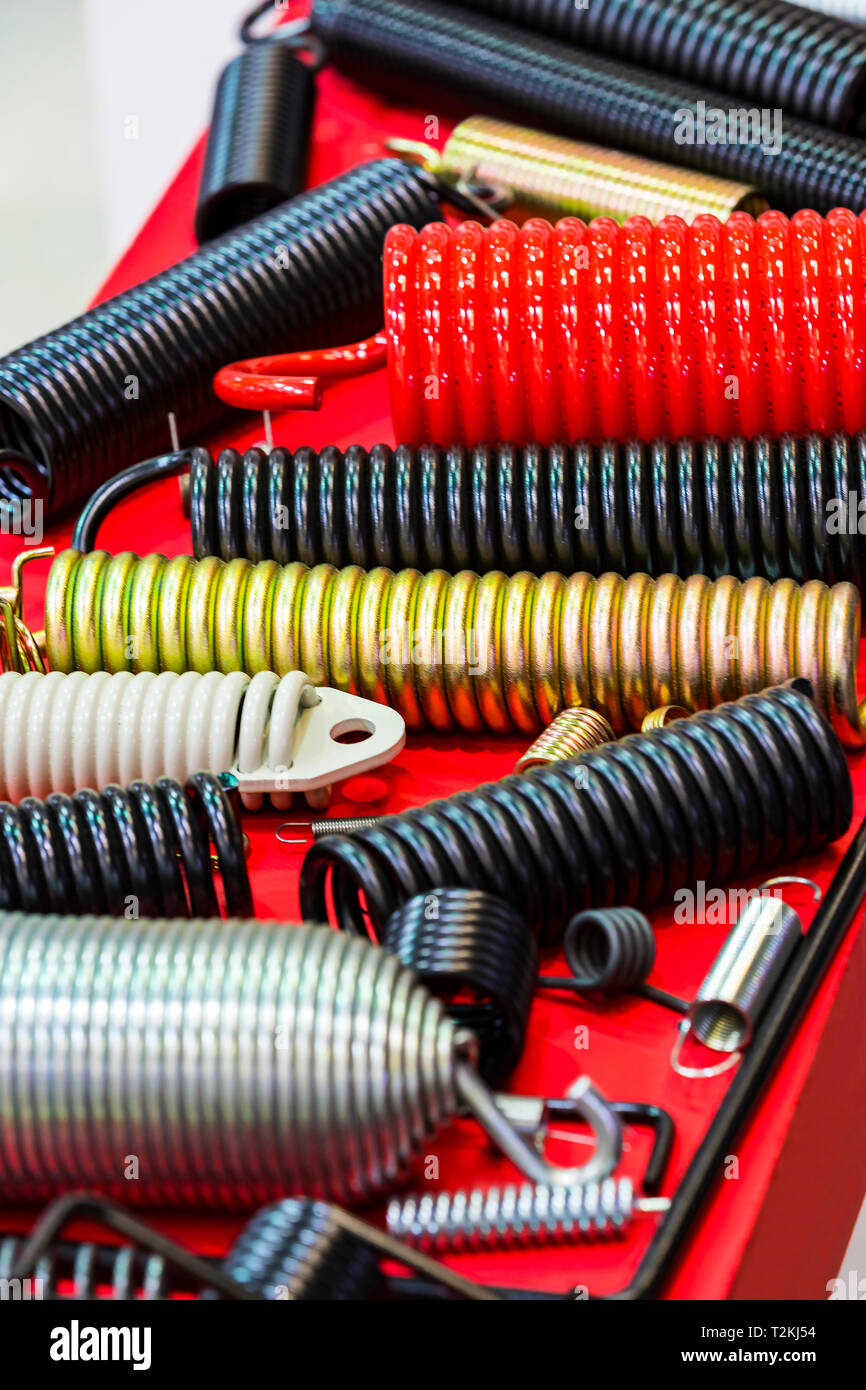 Springs of different sizes hi-res stock photography and images - Alamy