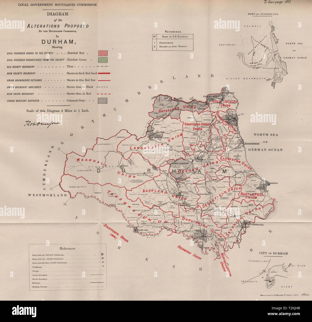 Jones county map hi-res stock photography and images - Alamy
