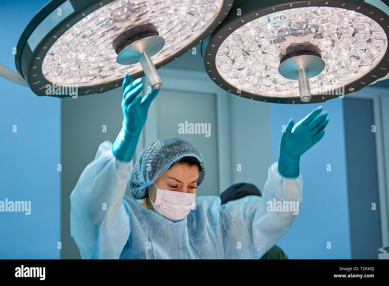 surgery, medicine and people concept - group of surgeons at operation ...