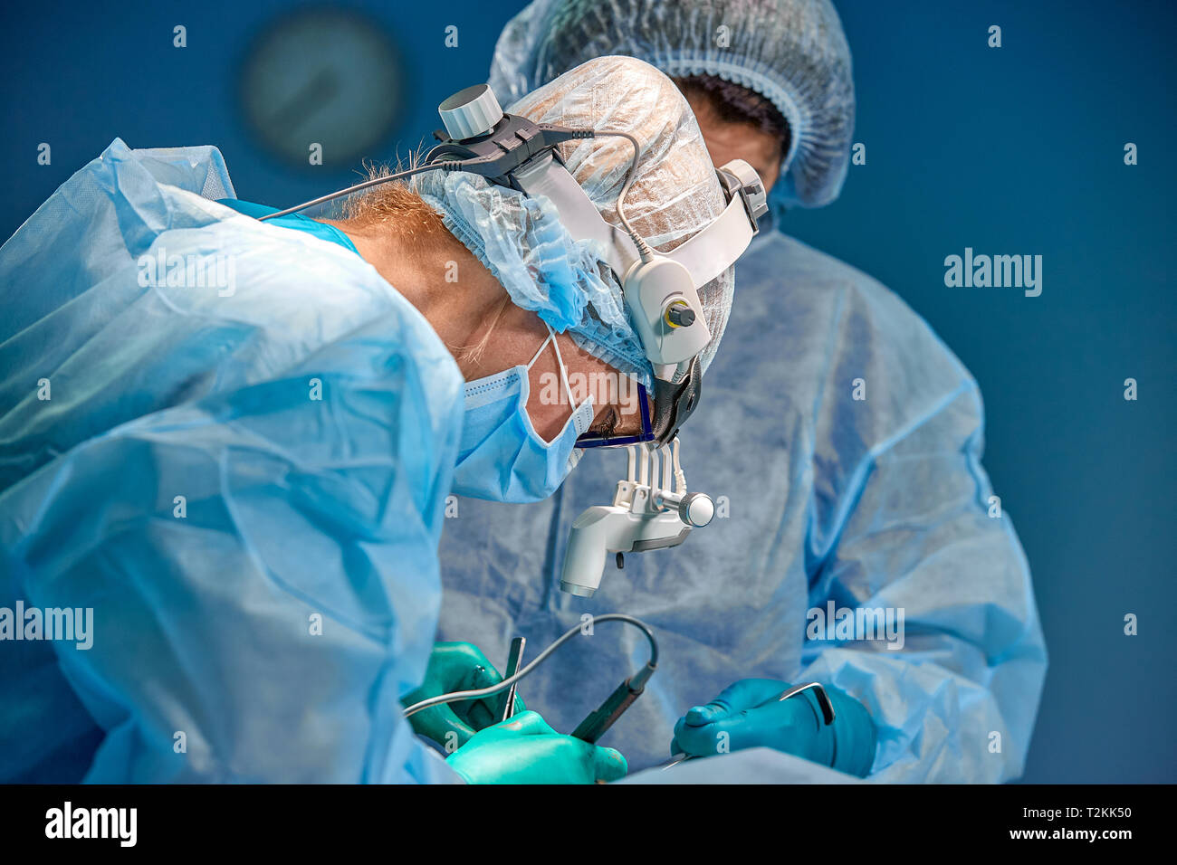 surgery, medicine and people concept - group of surgeons at operation ...