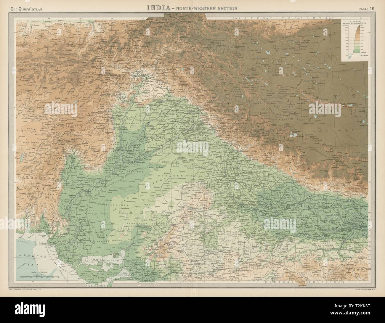 India pakistan map kashmir hi-res stock photography and images - Alamy