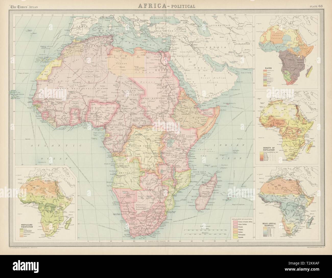 Colonial Africa. Ethnicity. British French Portuguese Belgian. TIMES ...