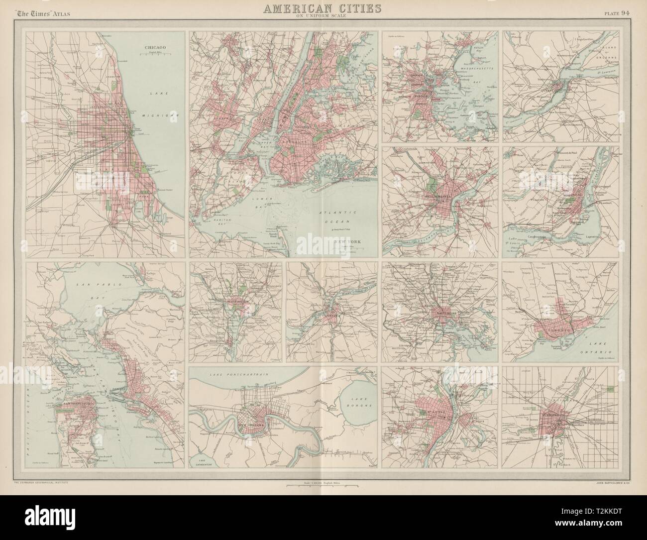 Us survey geographical map hi-res stock photography and images - Alamy