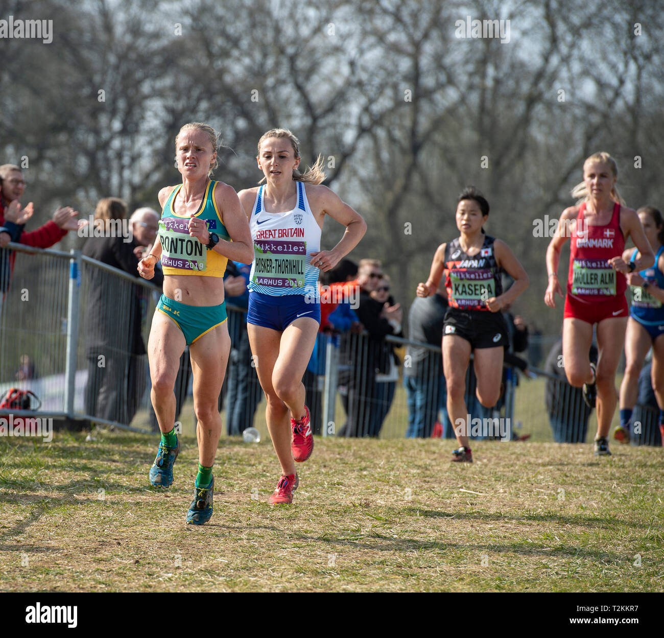 Senior Women's Race, IAAF World Cross Country Championships 2019 Stock ...