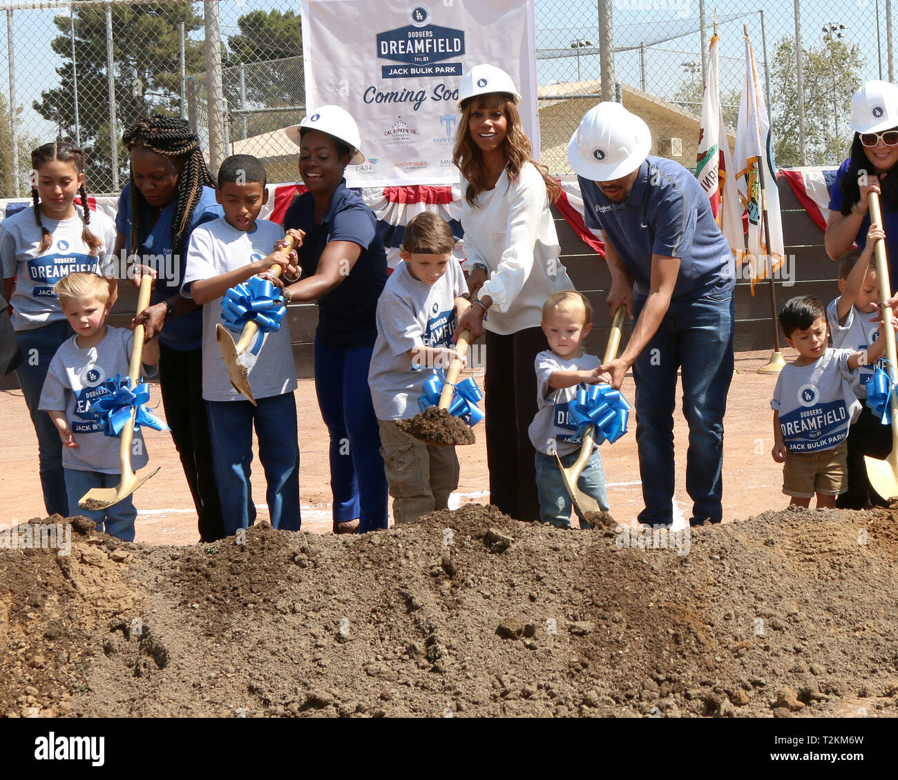 April 2, 2019 - Fontana, CA, USA - LOS ANGELES - APR 2: Officials ...