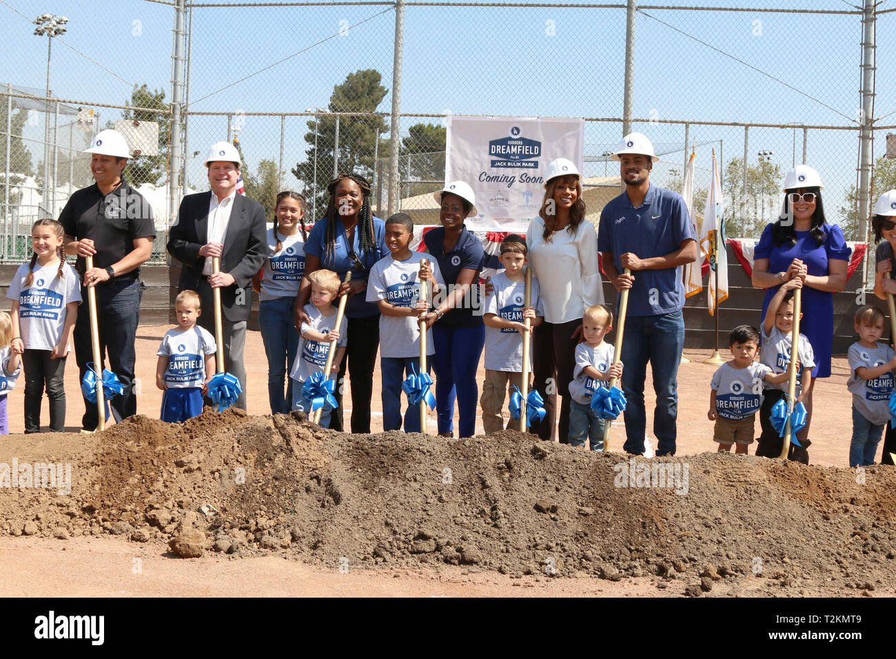 April 2, 2019 - Fontana, CA, USA - LOS ANGELES - APR 2: Officials ...