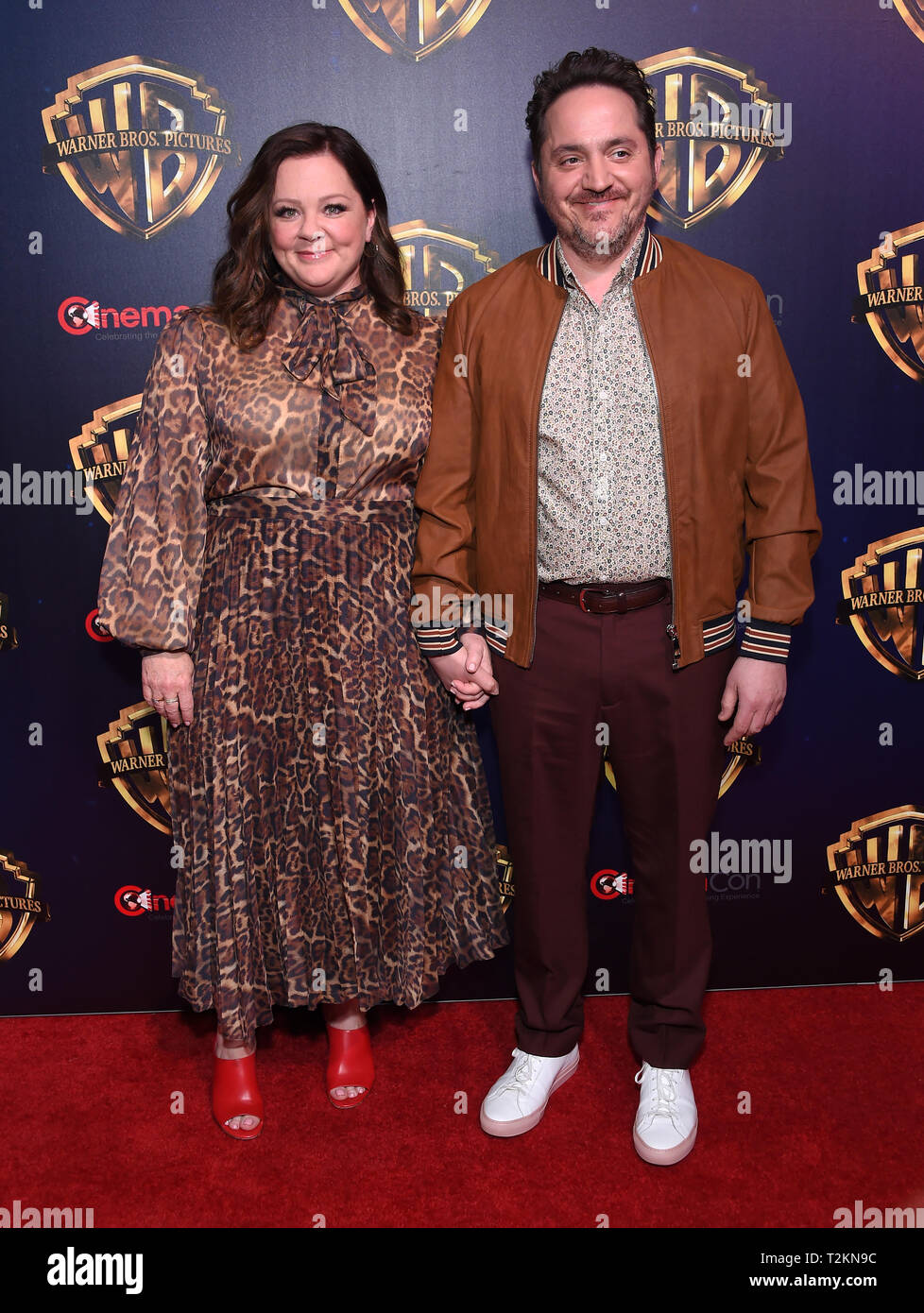 April 2, 2019 - Las Vegas, Nevada, U.S. - Melissa McCarthy and Ben ...