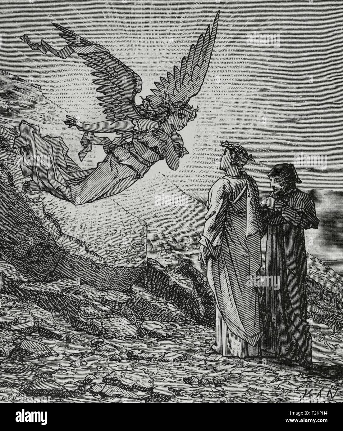 La Divina Comedia. Escrita por el poeta italiano Dante Alighieri (1265 ...