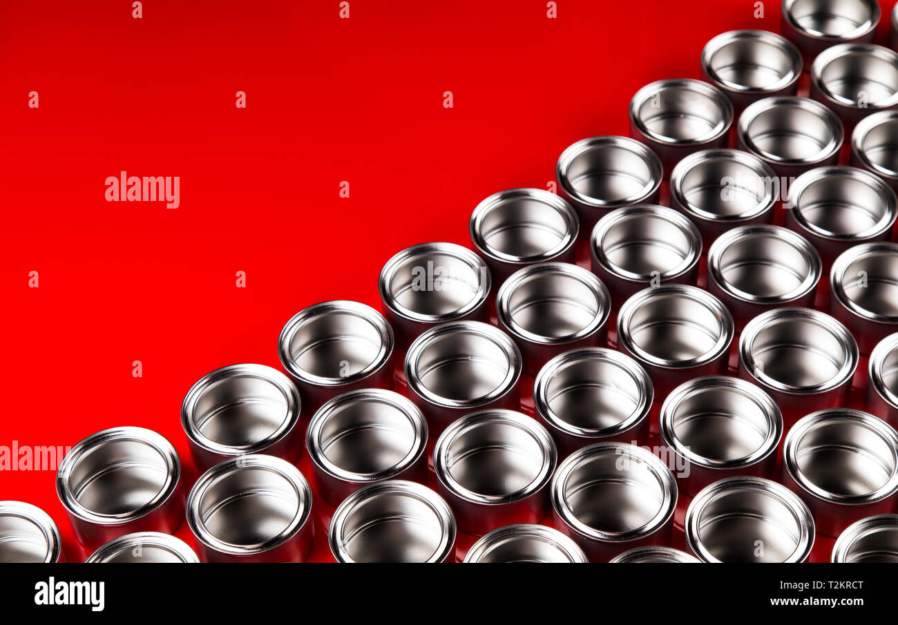 Open cans paint color samples hi-res stock photography and images - Alamy