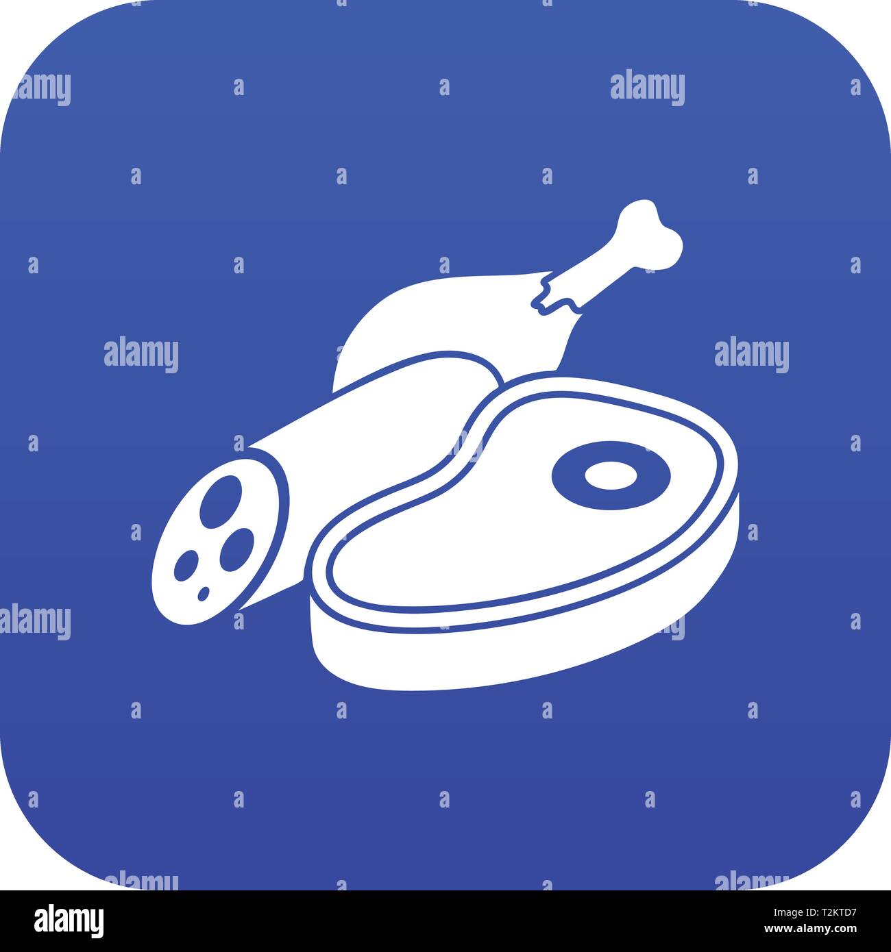 White background grilled fish vegetables Stock Vector Images - Alamy