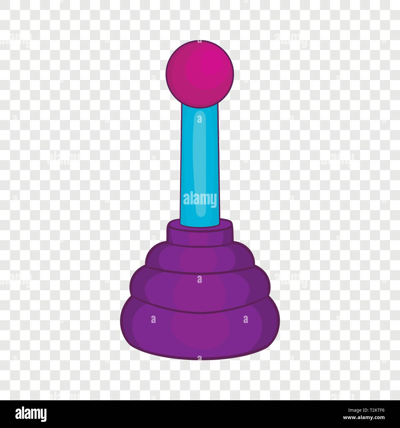 Shift lever icon in cartoon style isolated on background for any web ...