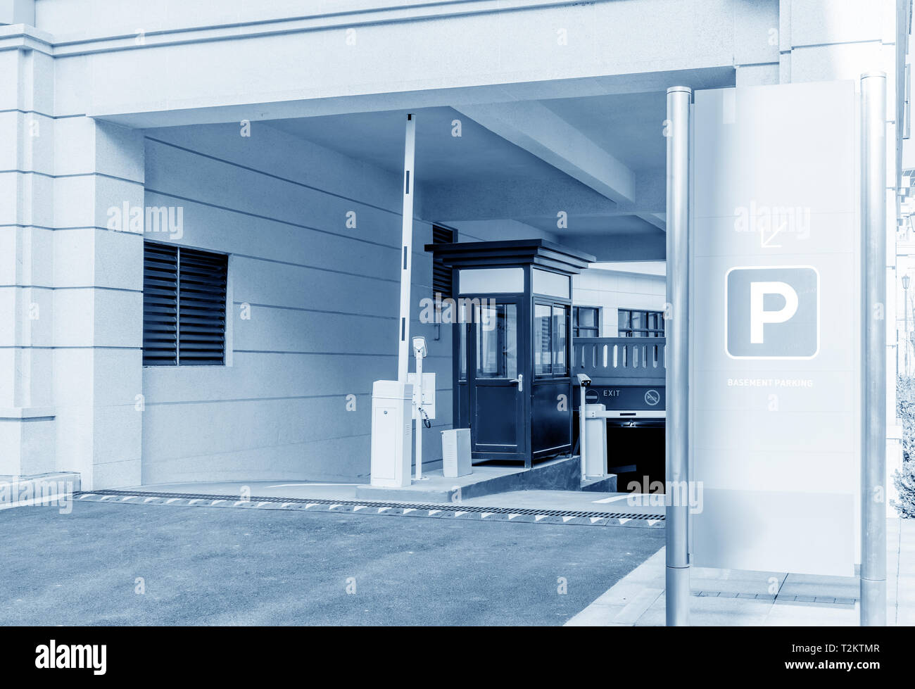 Exterior Parking Garage Ramp