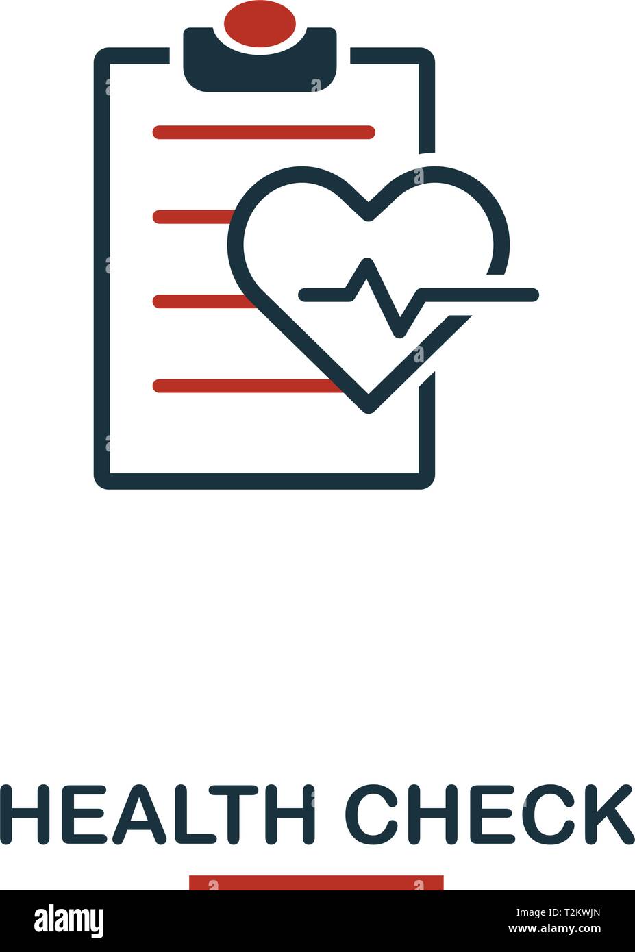 Health Check icon. Creative design from healthcare icons collection ...