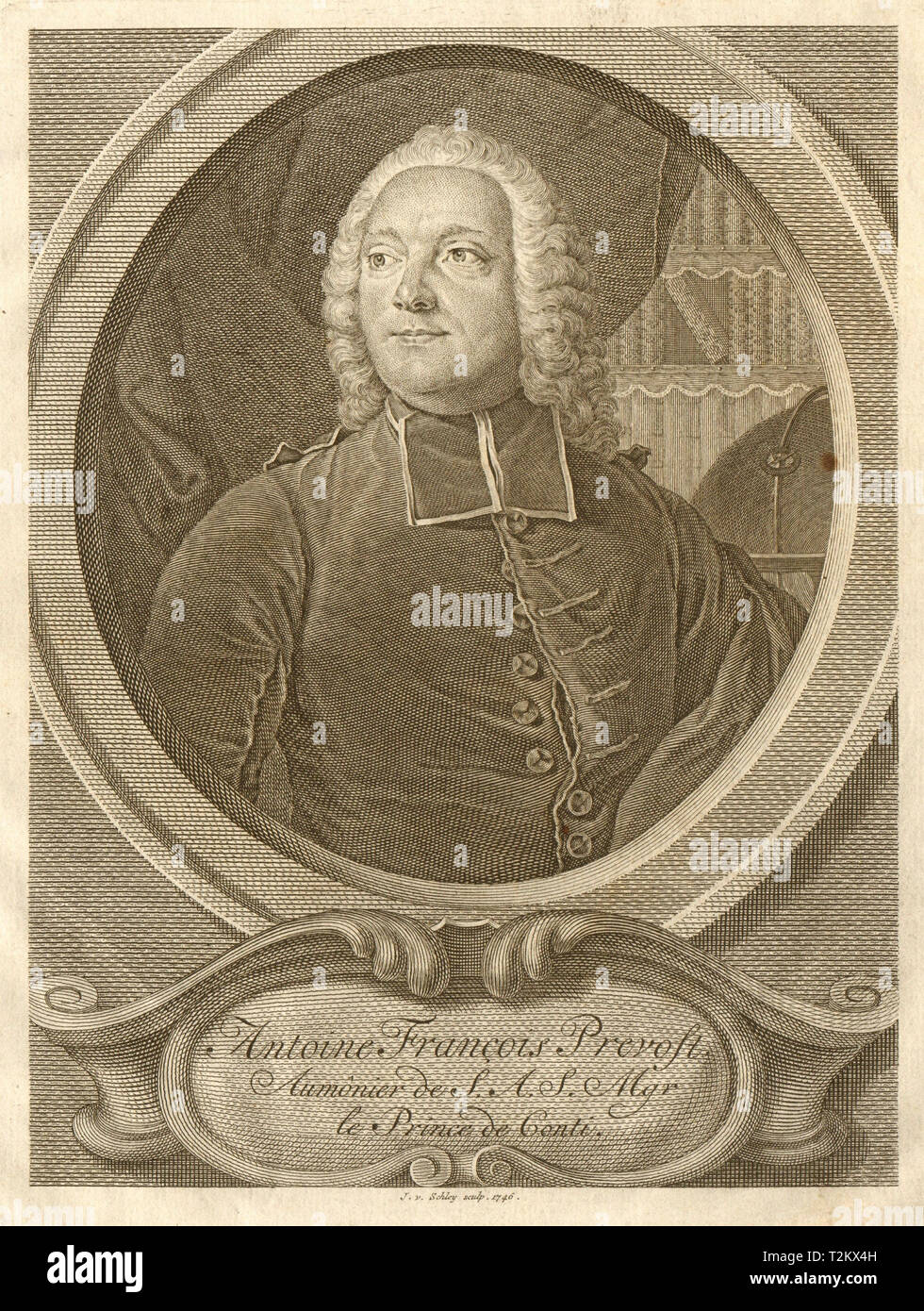 Antoine Francois, Abbé Prevost, Chaplain of Msgr Prince de Conti ...