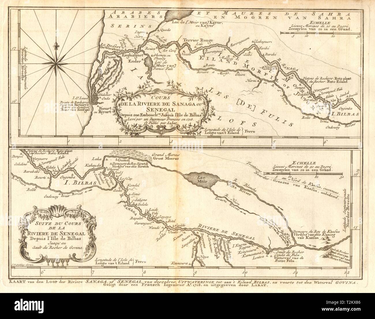 Sanaga River And Dams Map