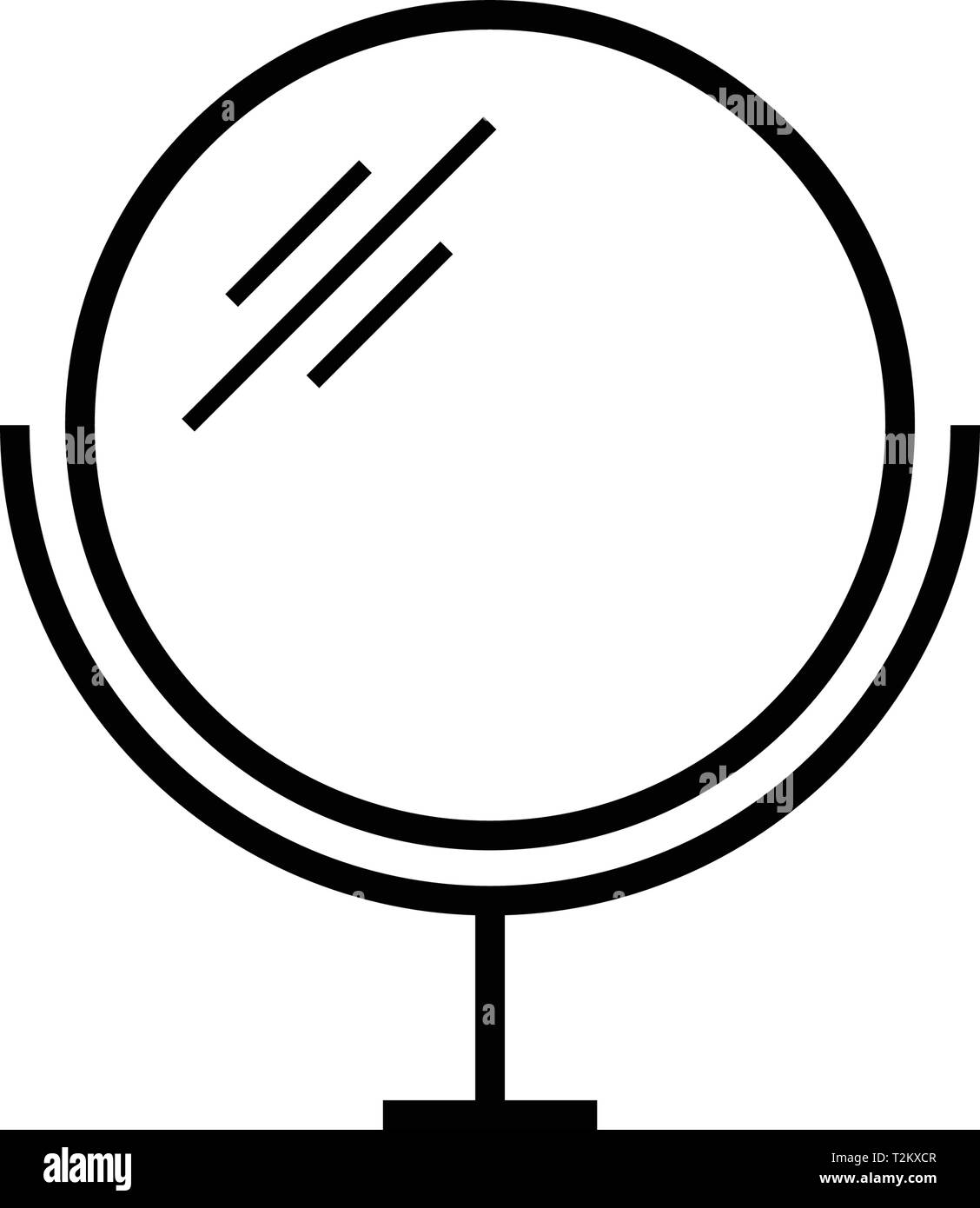 Oval frame standing Stock Vector Images - Alamy