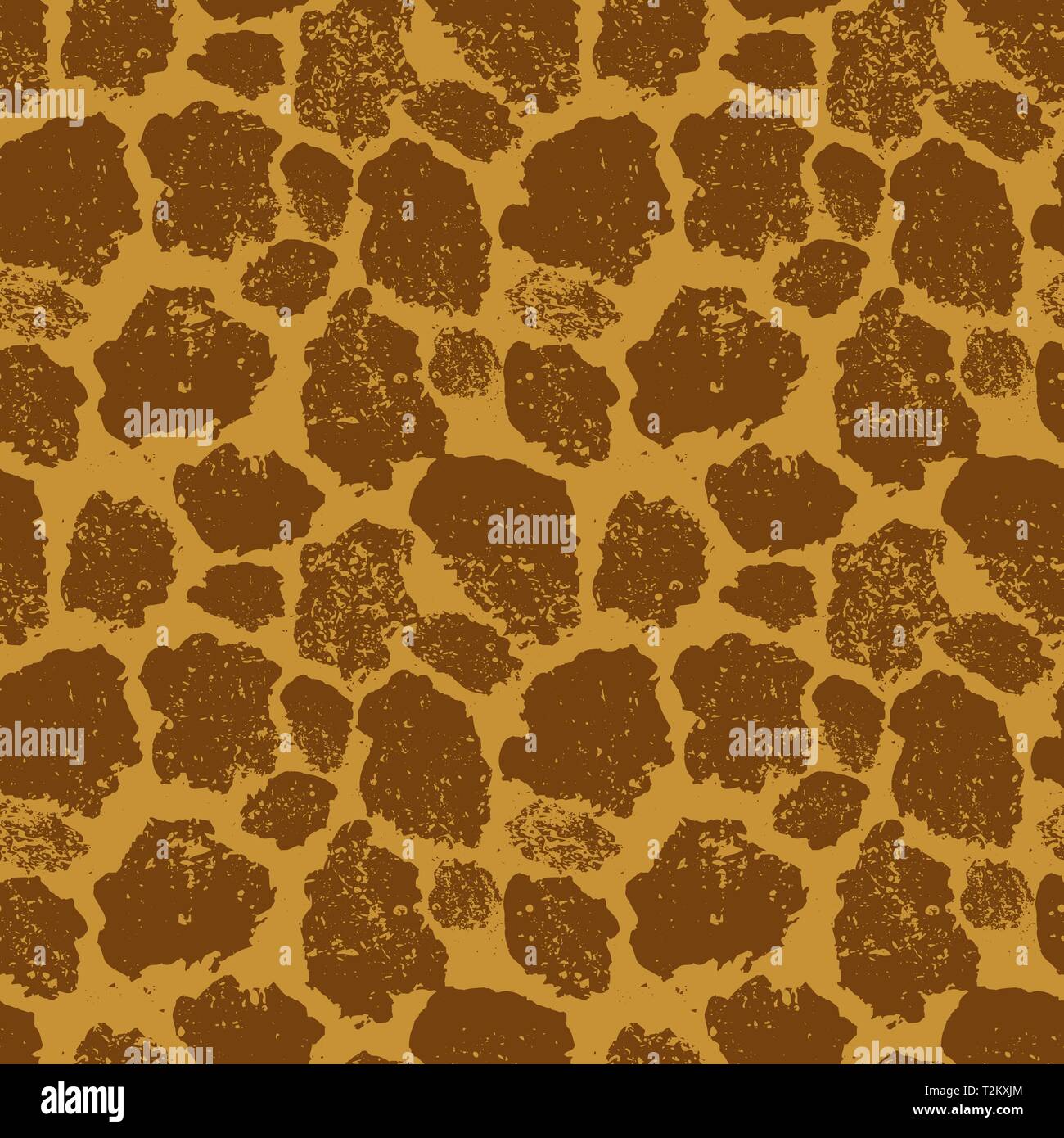 Bright realistic giraffe skin, seamless pattern Stock Vector Image ...