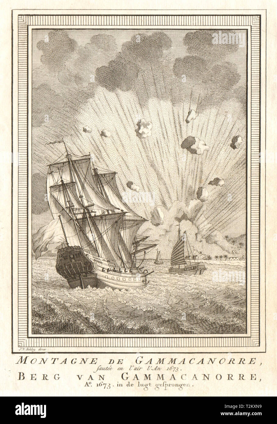 The eruption of gamkonora hi-res stock photography and images - Alamy