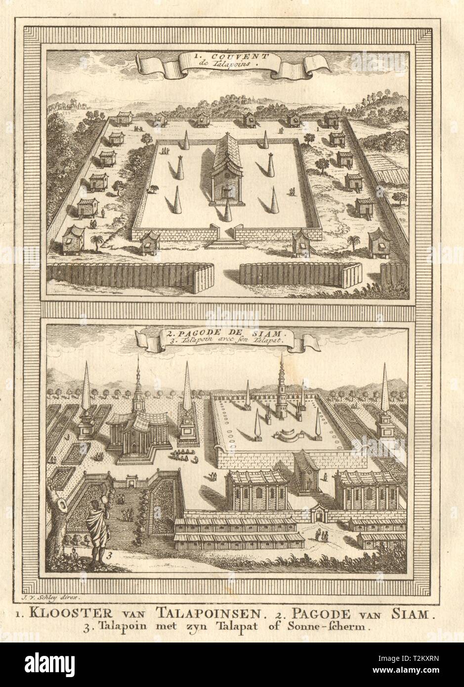 Thailand buddhist temples Siam convent Pagoda Ayutthaya Monk Talapat ...