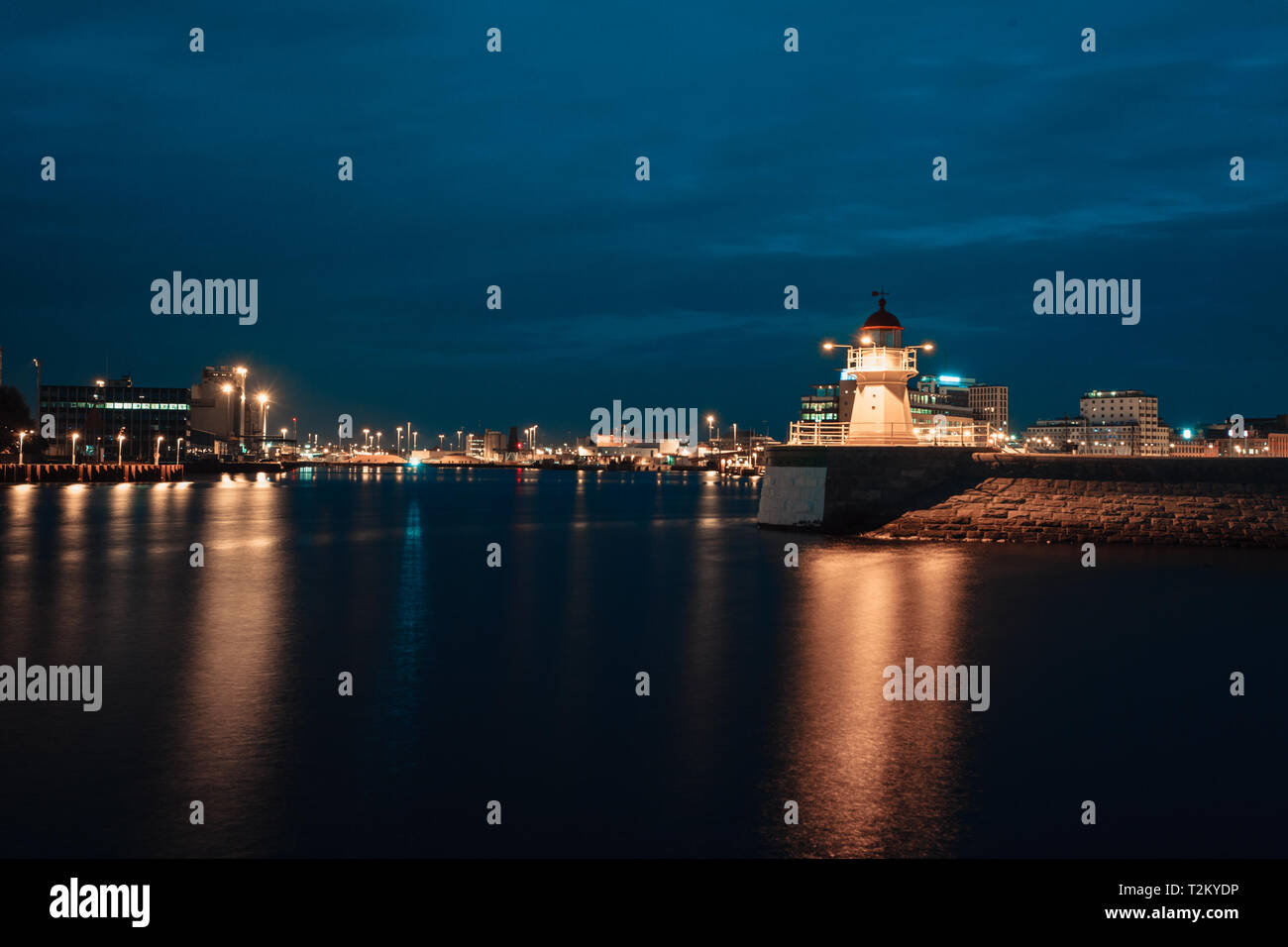 Malmo cityscape downtown night hi-res stock photography and images - Alamy
