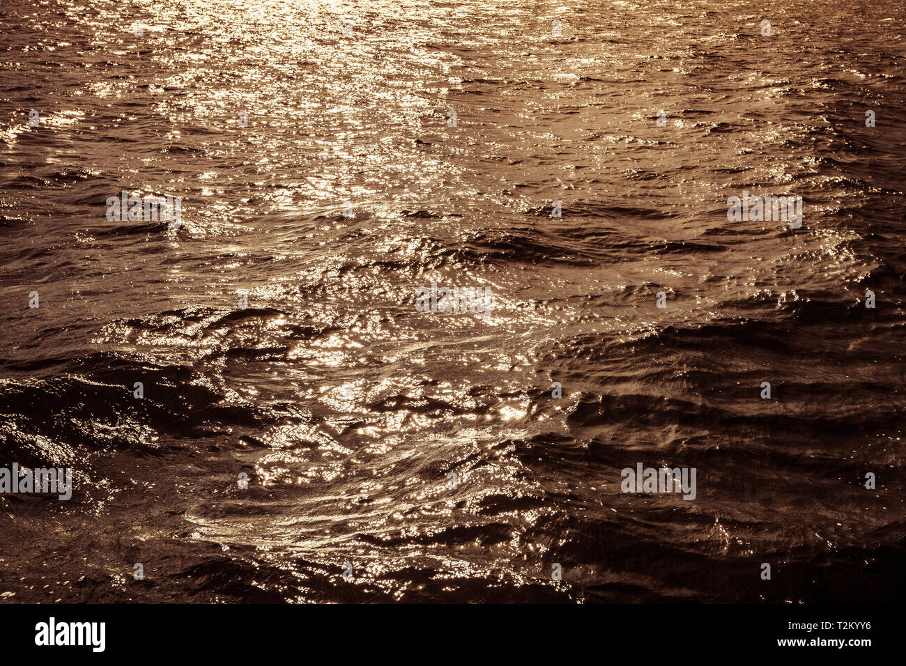 seascape dark brown sea surface. Water background Stock Photo - Alamy