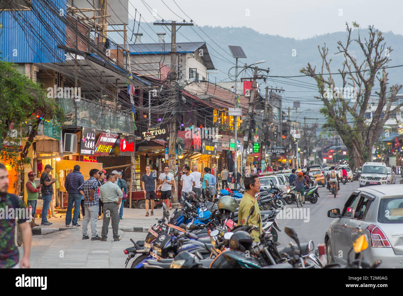 Pokhara city hi-res stock photography and images - Alamy