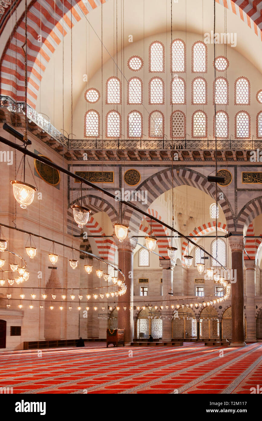 Inside a mosque. Istanbul, Turkey Stock Photo - Alamy