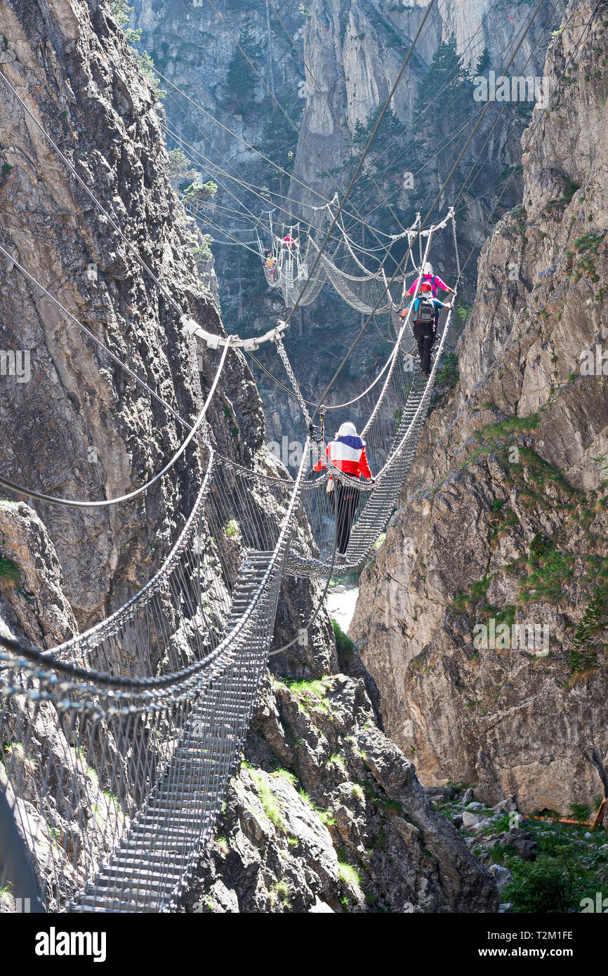 Tibetan bridge italy hi-res stock photography and images - Alamy