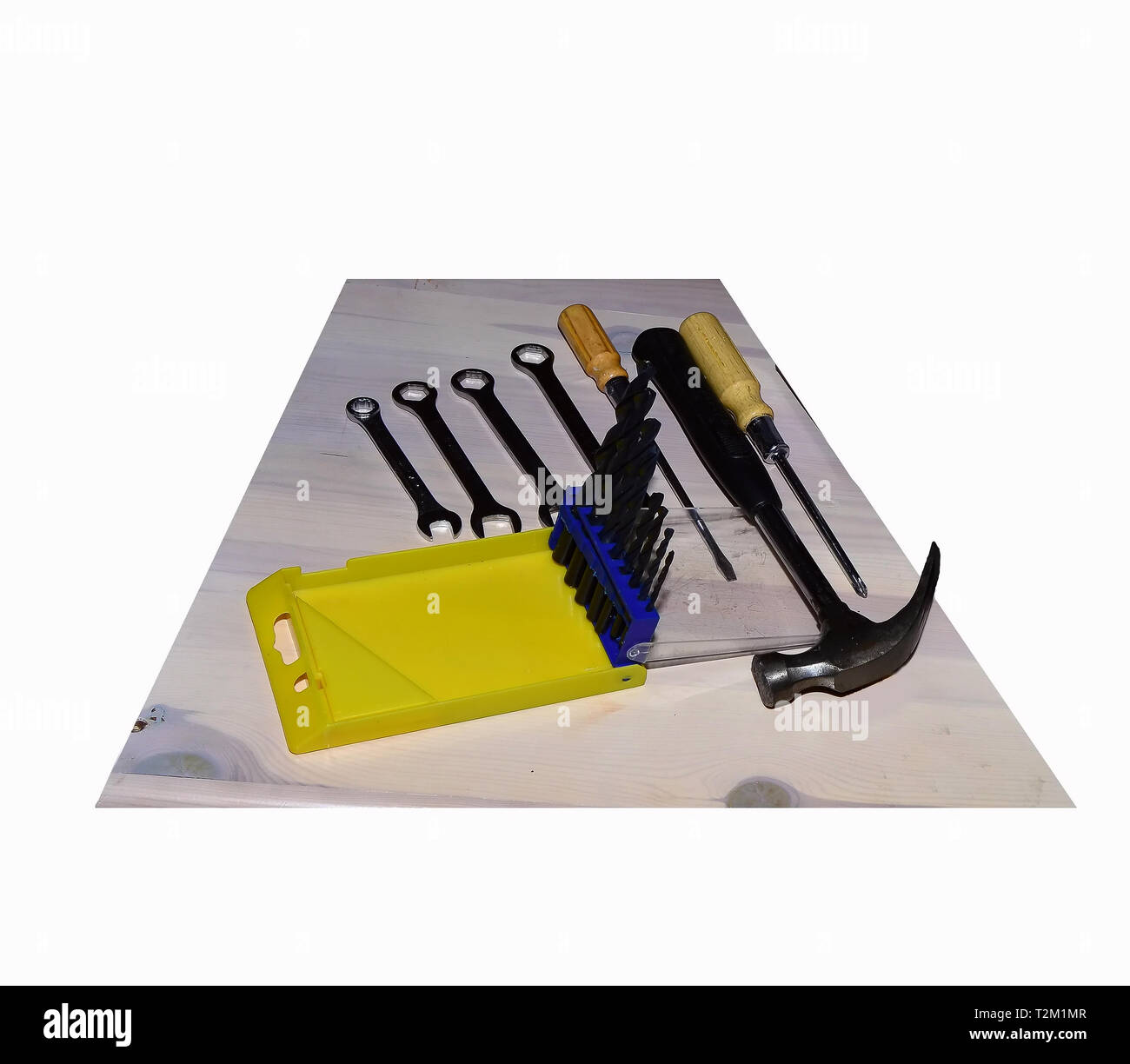 Various mechanical tools for mechanics and builders Stock Photo - Alamy