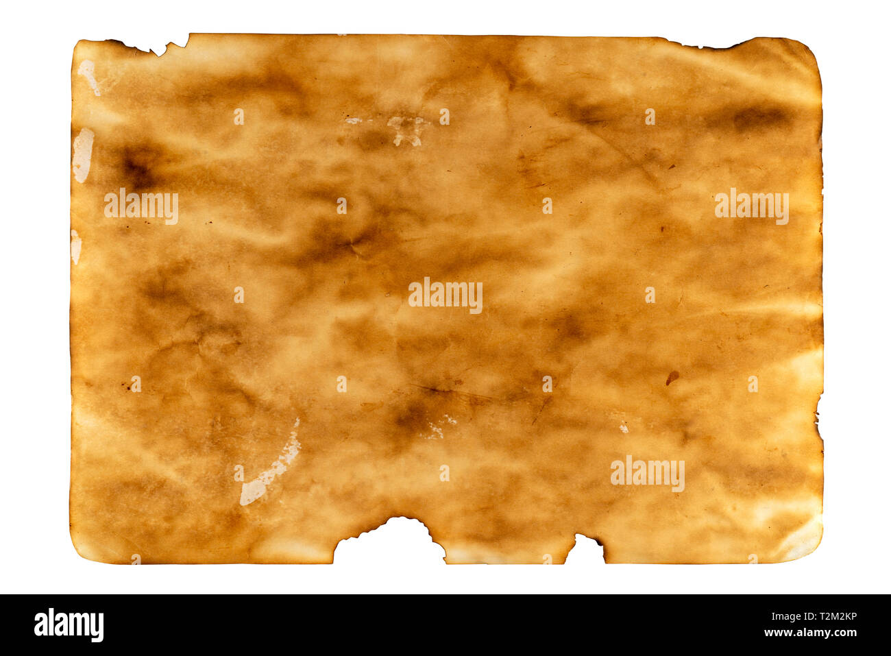 Paper sheet burnt old Stock Photo - Alamy