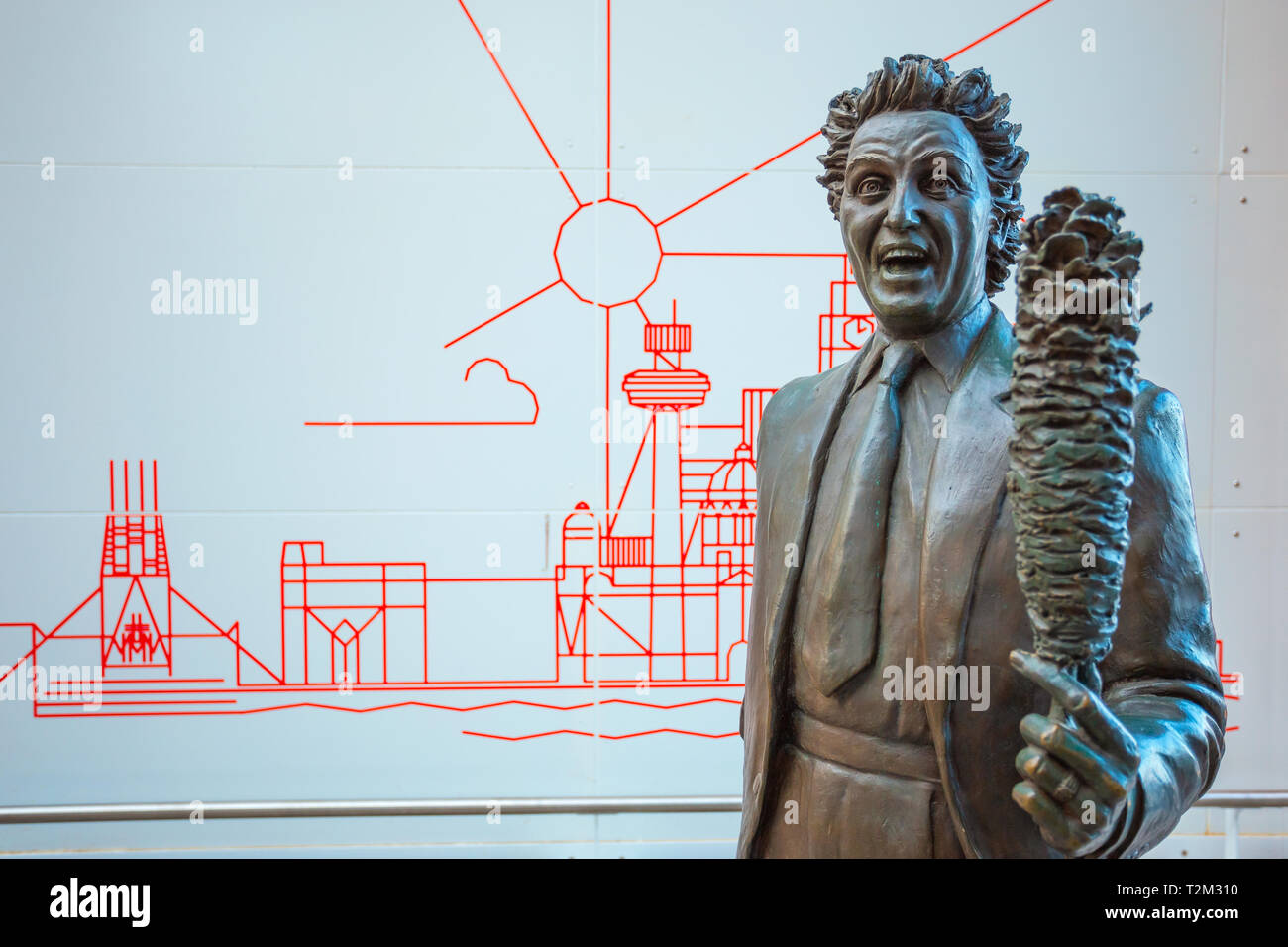 Kenneth arthur dodd obe hi-res stock photography and images - Alamy