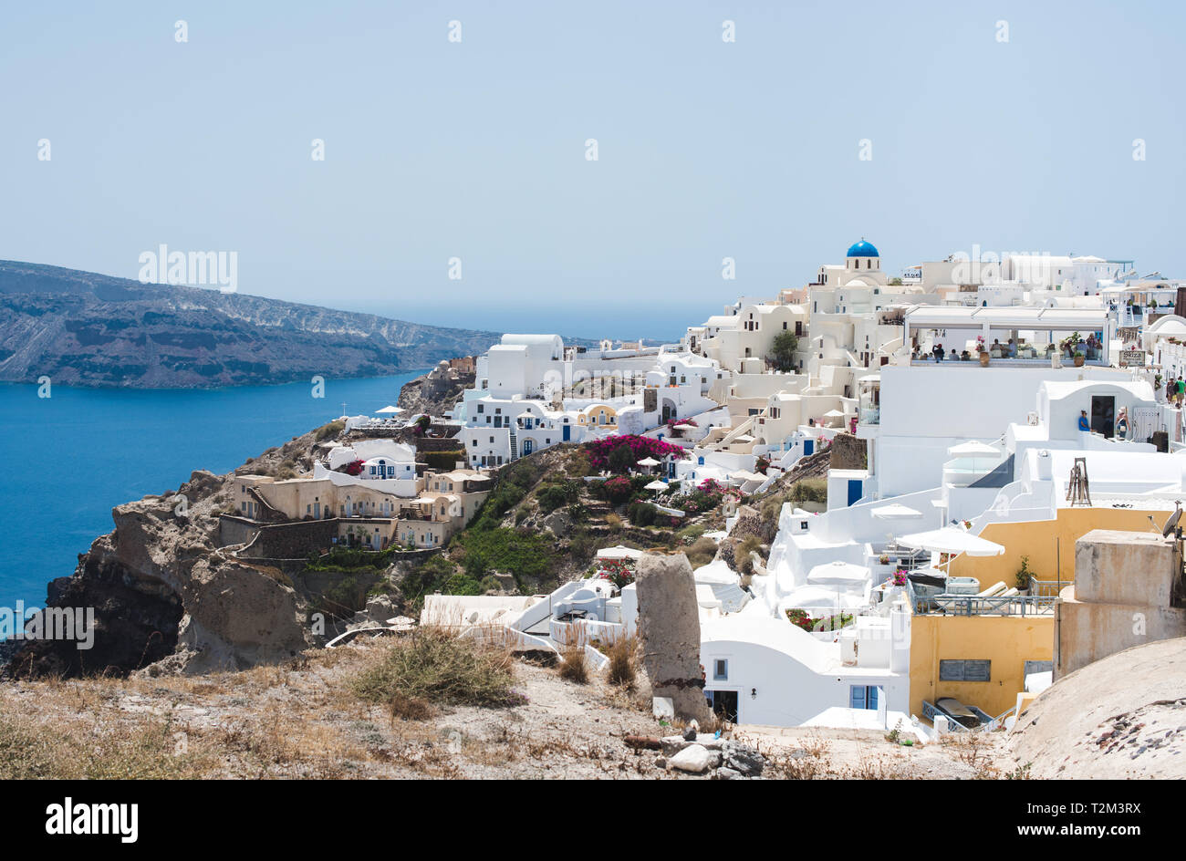 Santorini cycladic architecture hi-res stock photography and images - Alamy