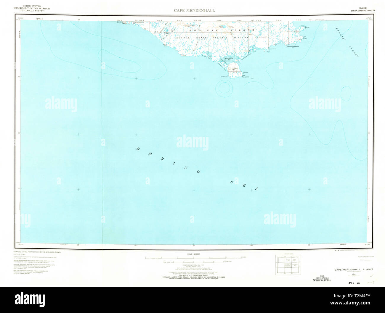 Map of mendenhall hi-res stock photography and images - Alamy