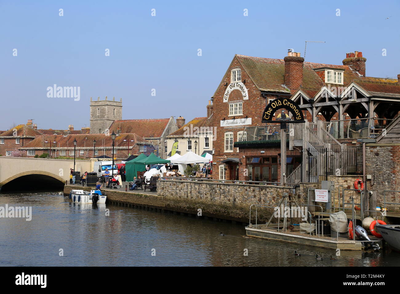 The old granary wareham dorset england uk hi-res stock photography and ...