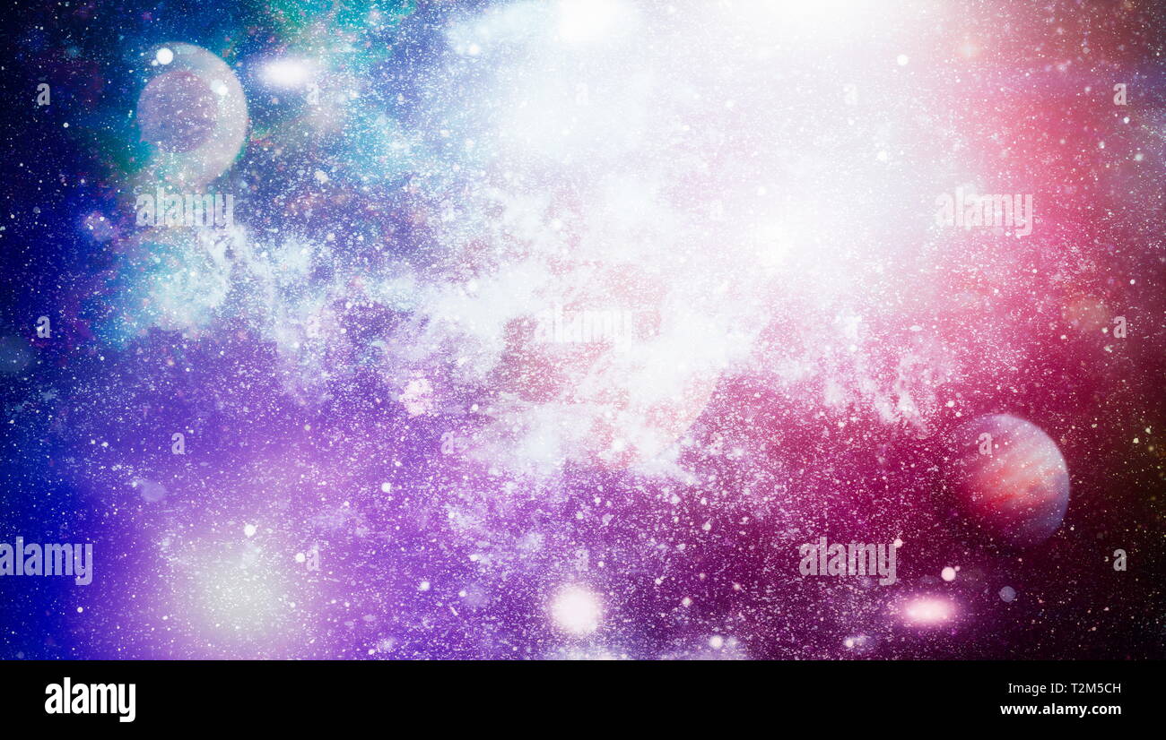 stars and galaxies in outer space showing the beauty of space ...