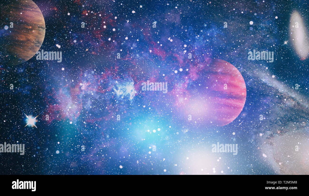 Colorful deep space. Universe concept background. Elements of this ...