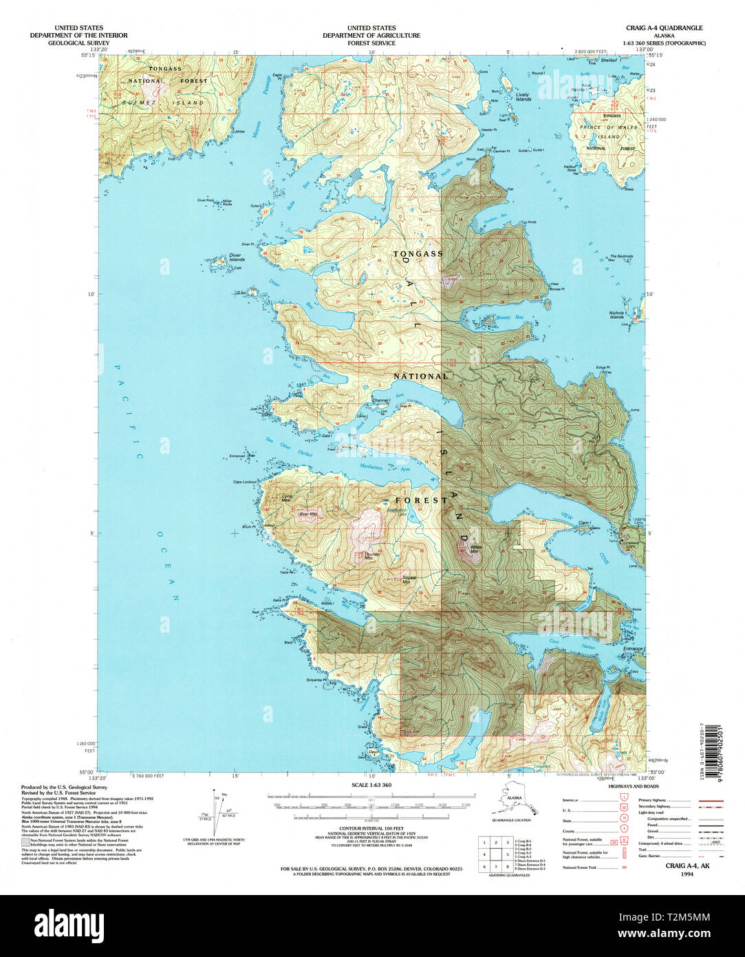 Craig map Cut Out Stock Images & Pictures - Alamy