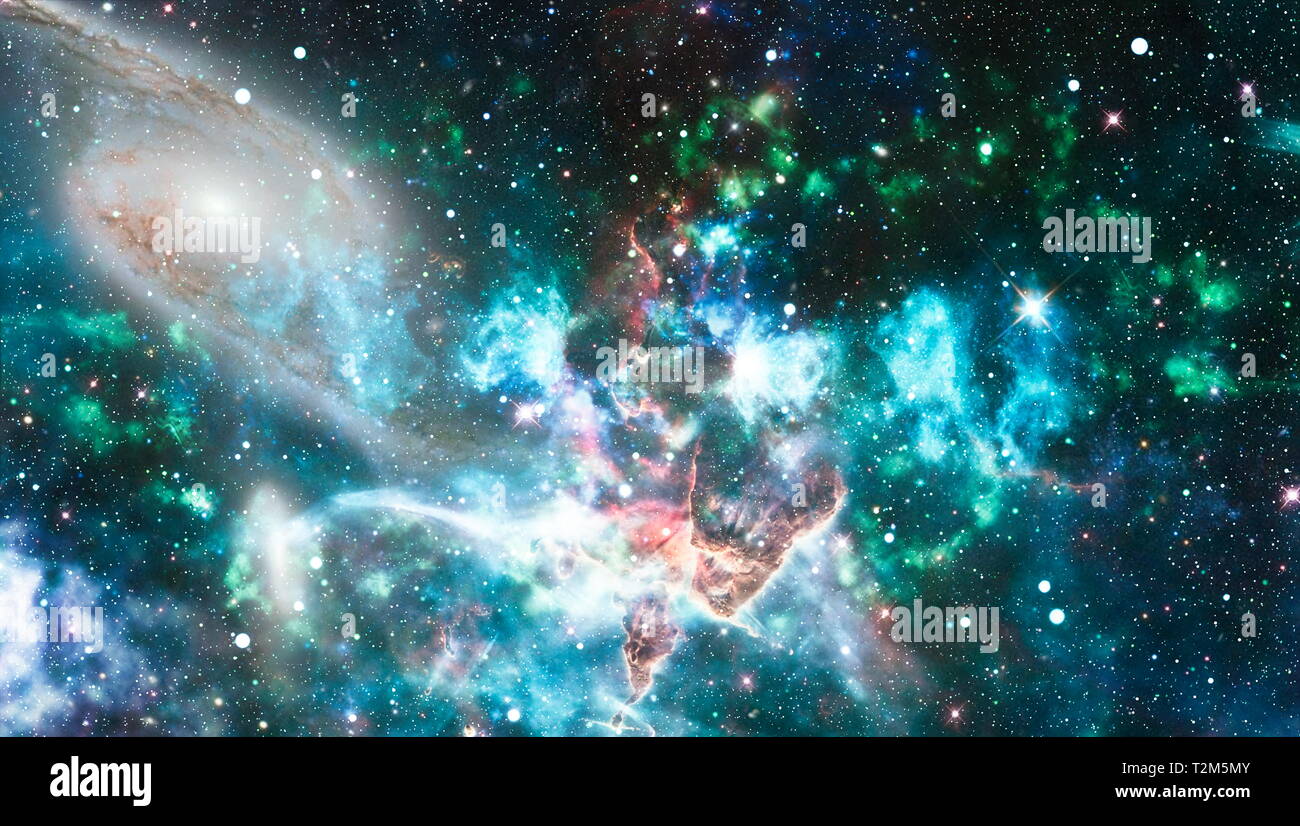 Colorful deep space. Universe concept background. Elements of this ...