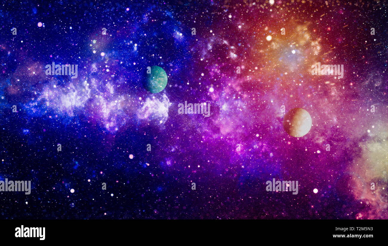 Colorful deep space. Universe concept background. Elements of this ...