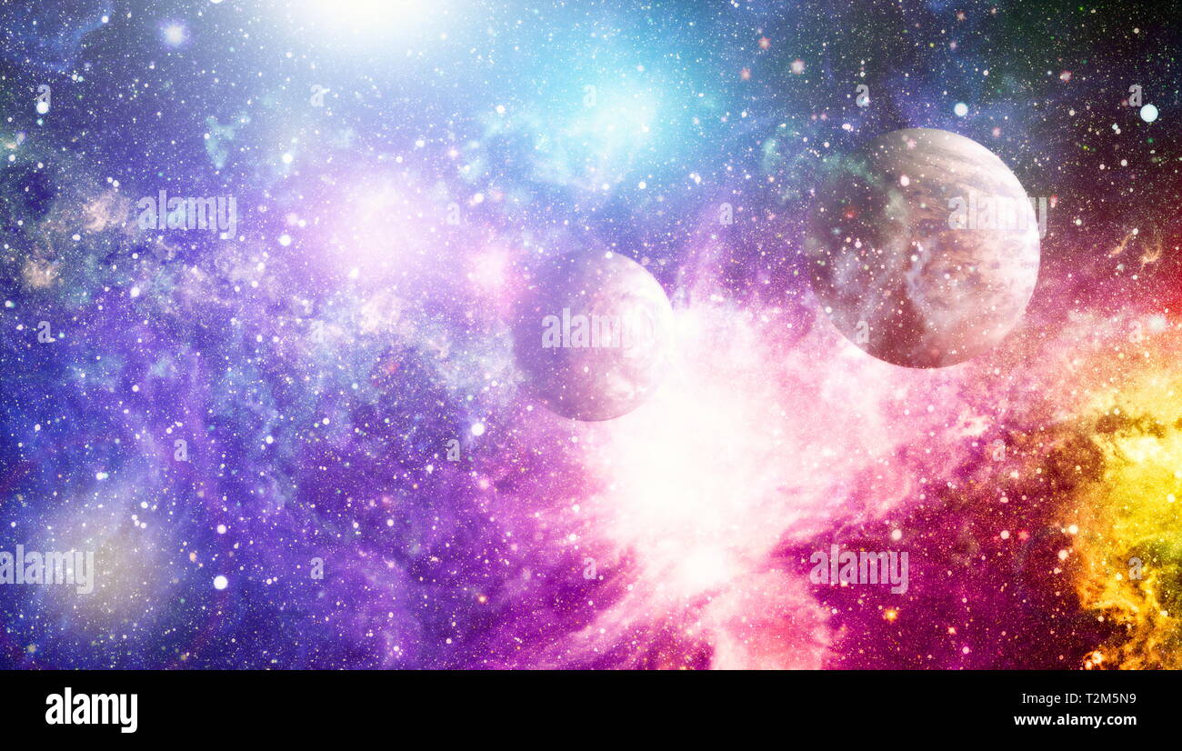 Colorful deep space. Universe concept background. Elements of this ...