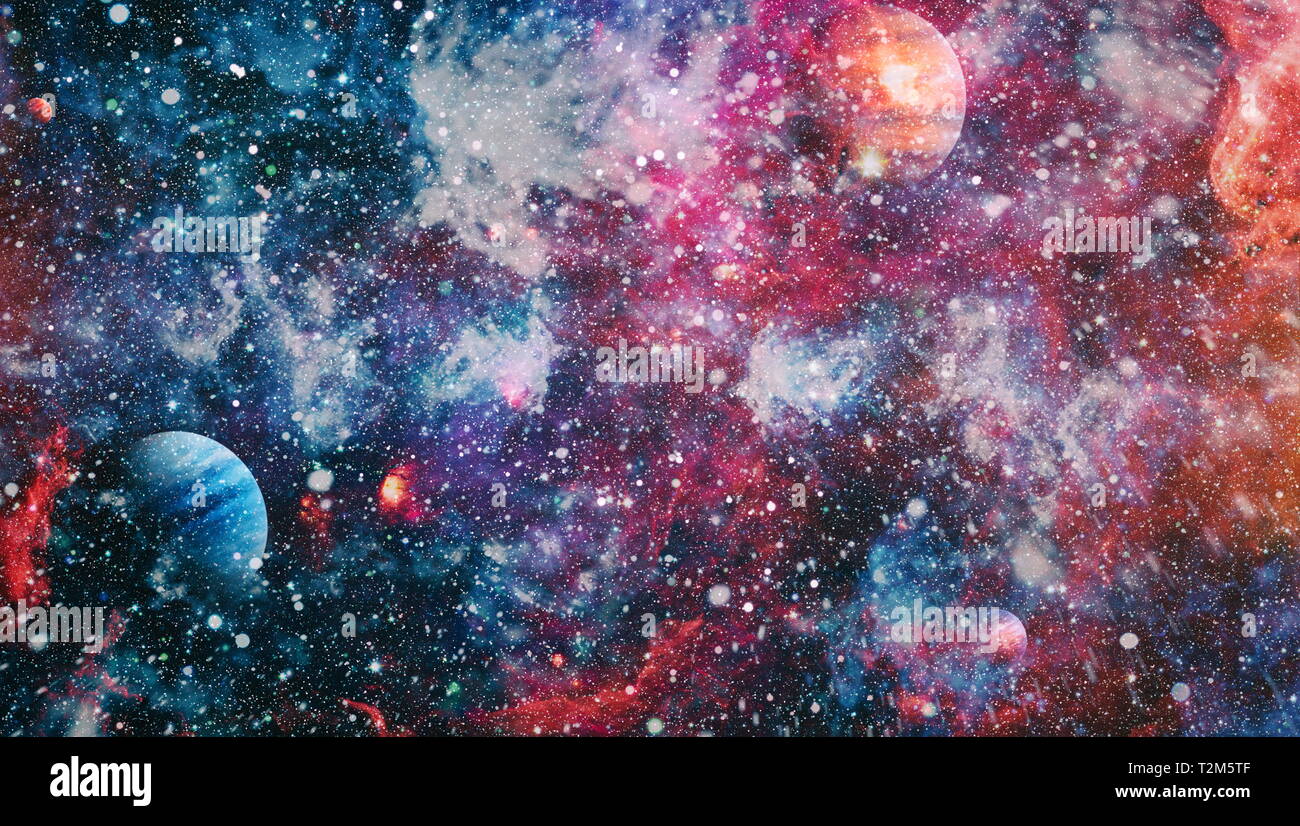 Colorful deep space. Universe concept background. Elements of this ...