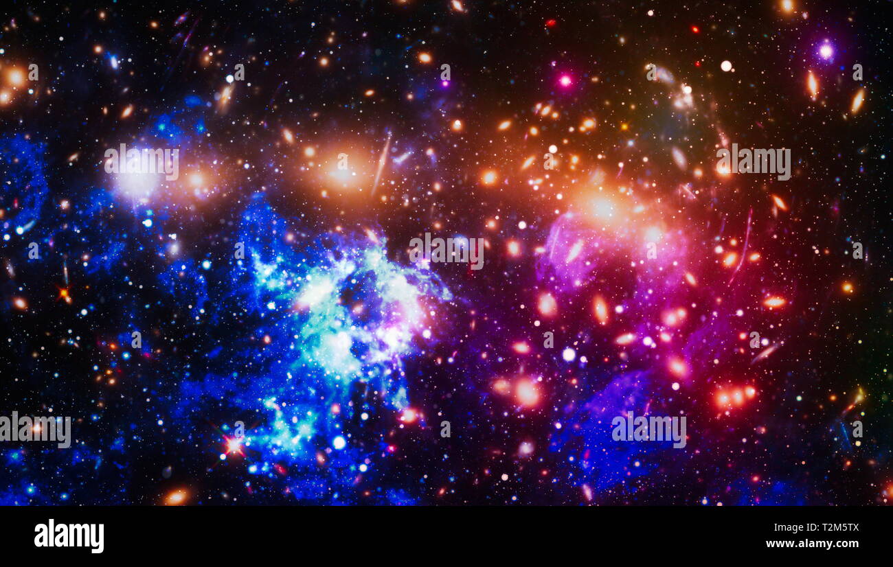 Colorful deep space. Universe concept background. Elements of this ...