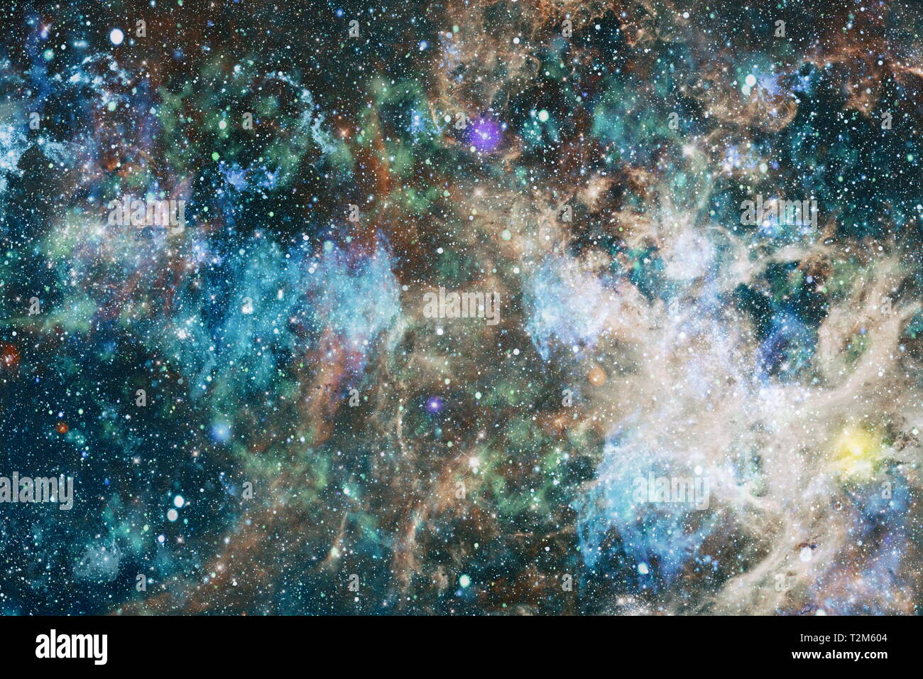 Colorful deep space. Universe concept background. Elements of this ...