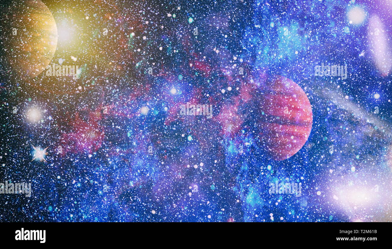 Colorful deep space. Universe concept background. Elements of this ...