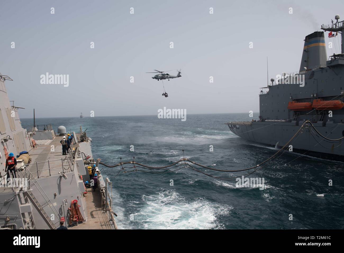 An MH-60R Sea Hawk, assigned to Helicopter Maritime Strike Squadron ...