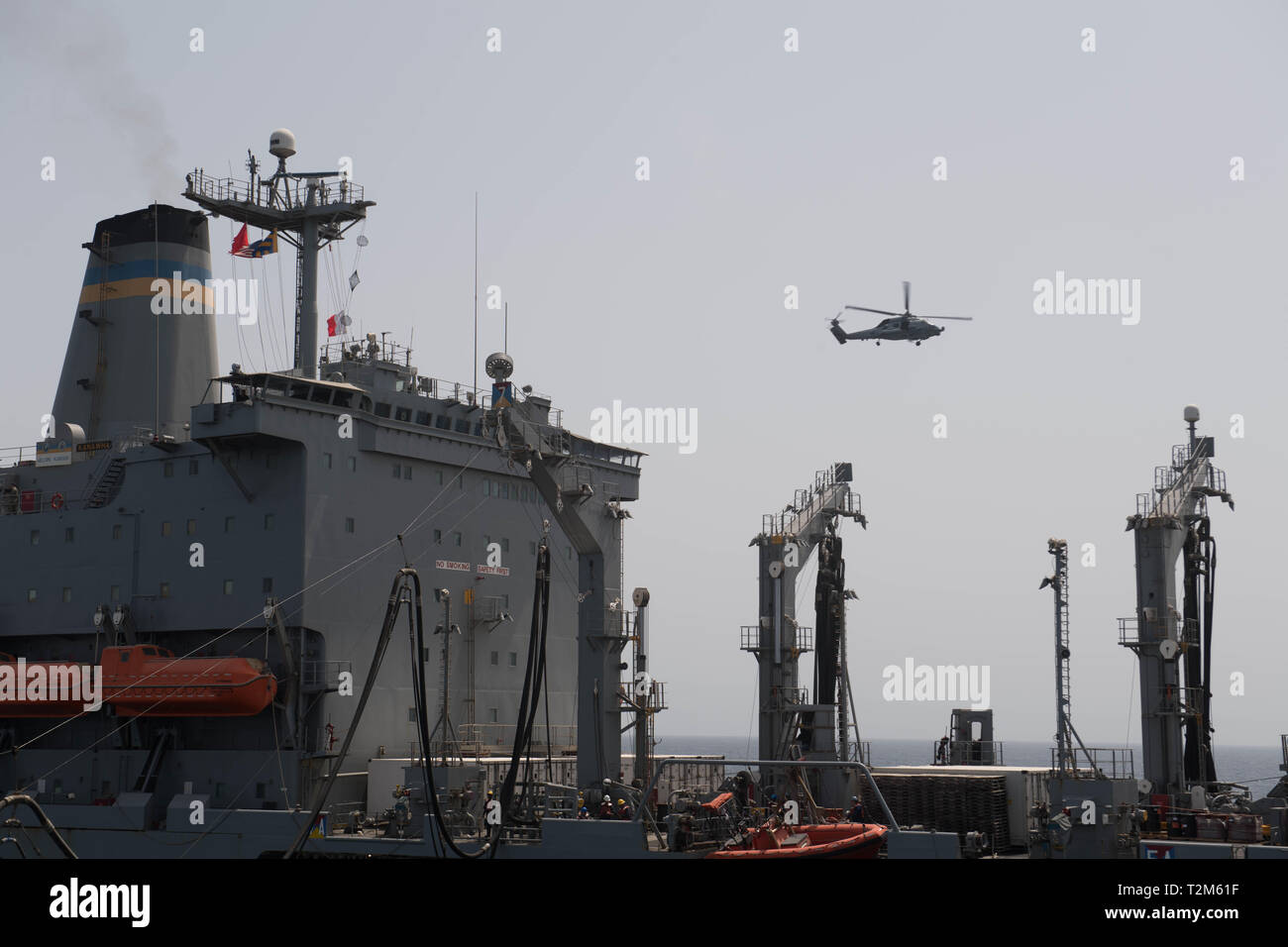 An MH-60R Sea Hawk, assigned to Helicopter Maritime Strike Squadron ...