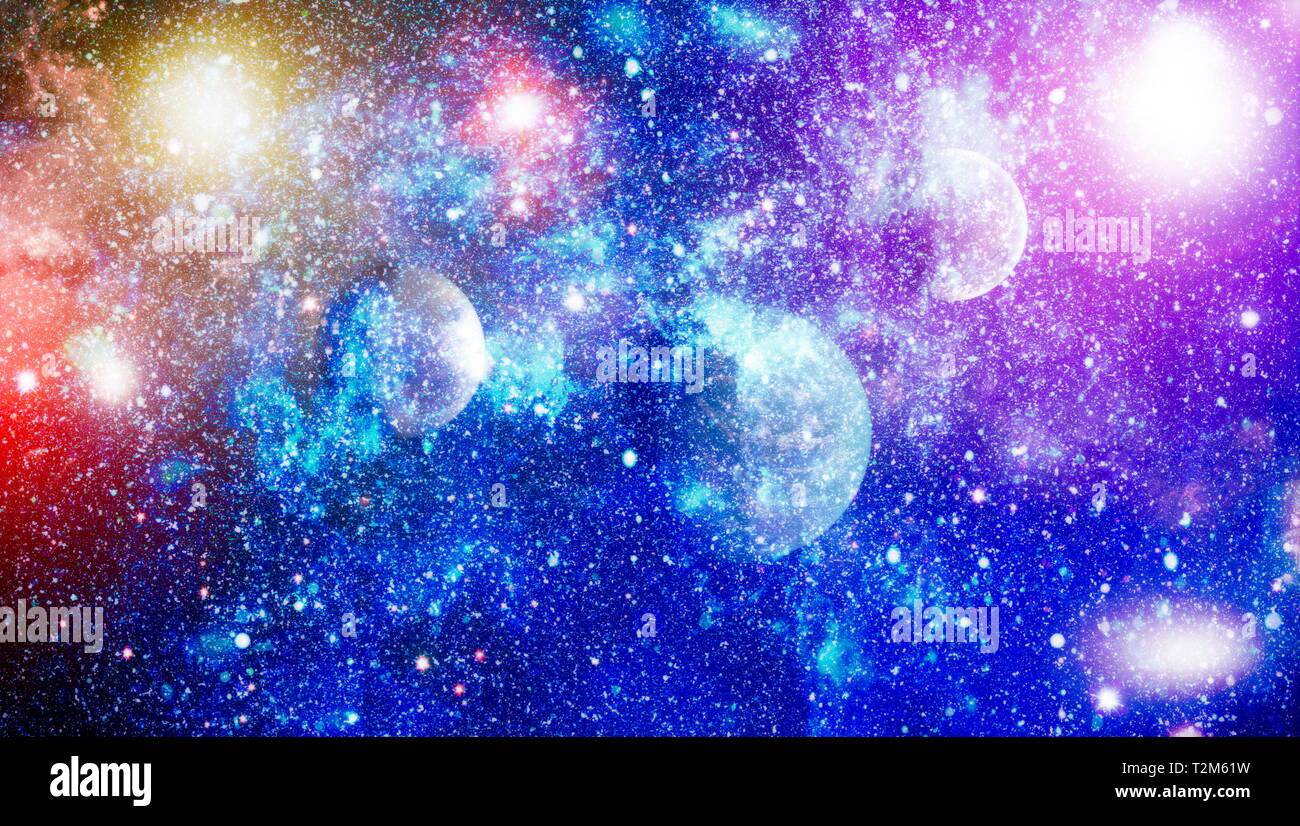 Colorful deep space. Universe concept background. Elements of this ...