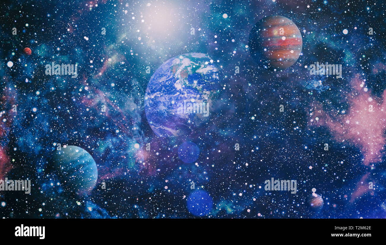 Colorful deep space. Universe concept background. Elements of this ...