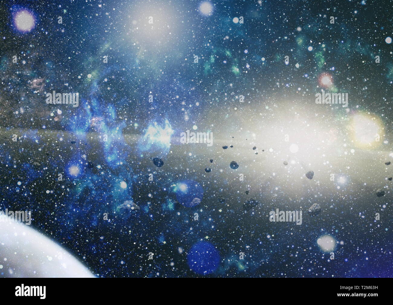 Colorful deep space. Universe concept background. Elements of this ...