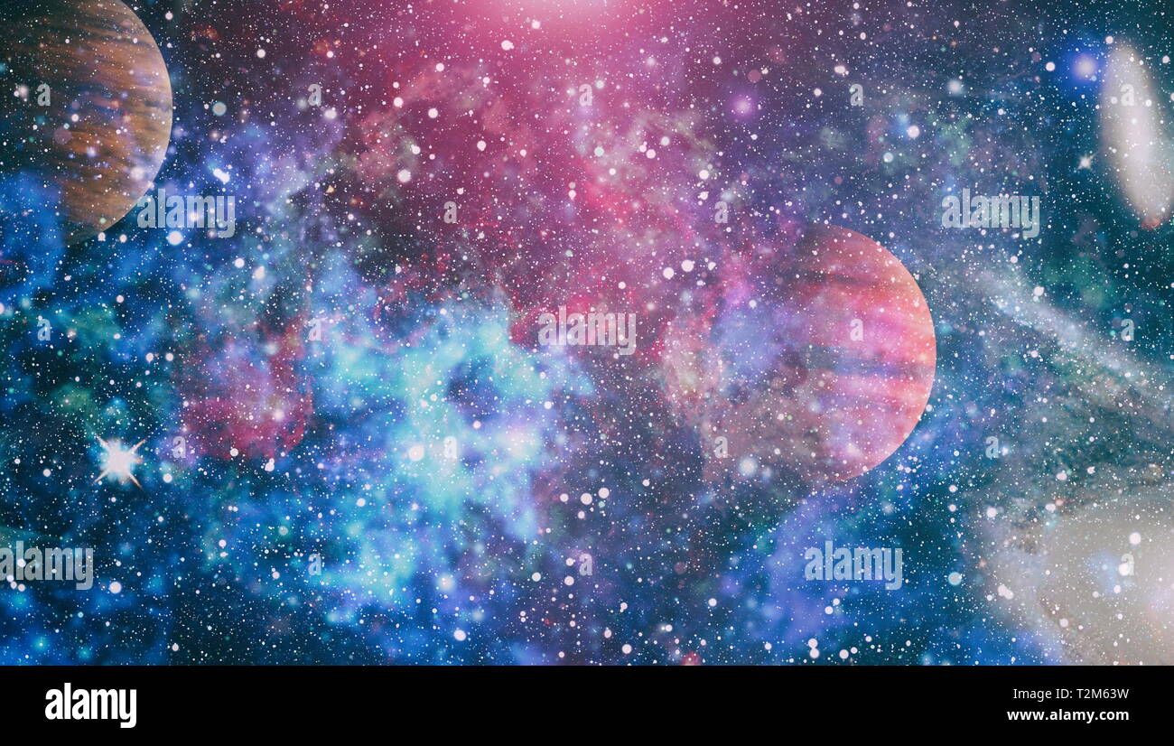 Colorful deep space. Universe concept background. Elements of this ...
